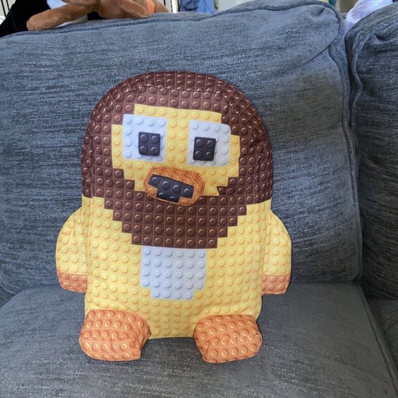 Toys | Nanco Pixel Block Lion 12 Plush | Poshmark